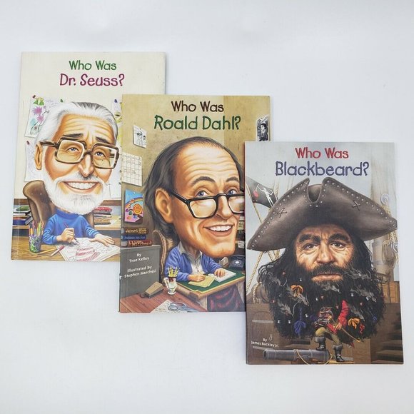 Janet Pascal | Toys | Who Was Dr Seuss Biography Book Series Lot Roald ...